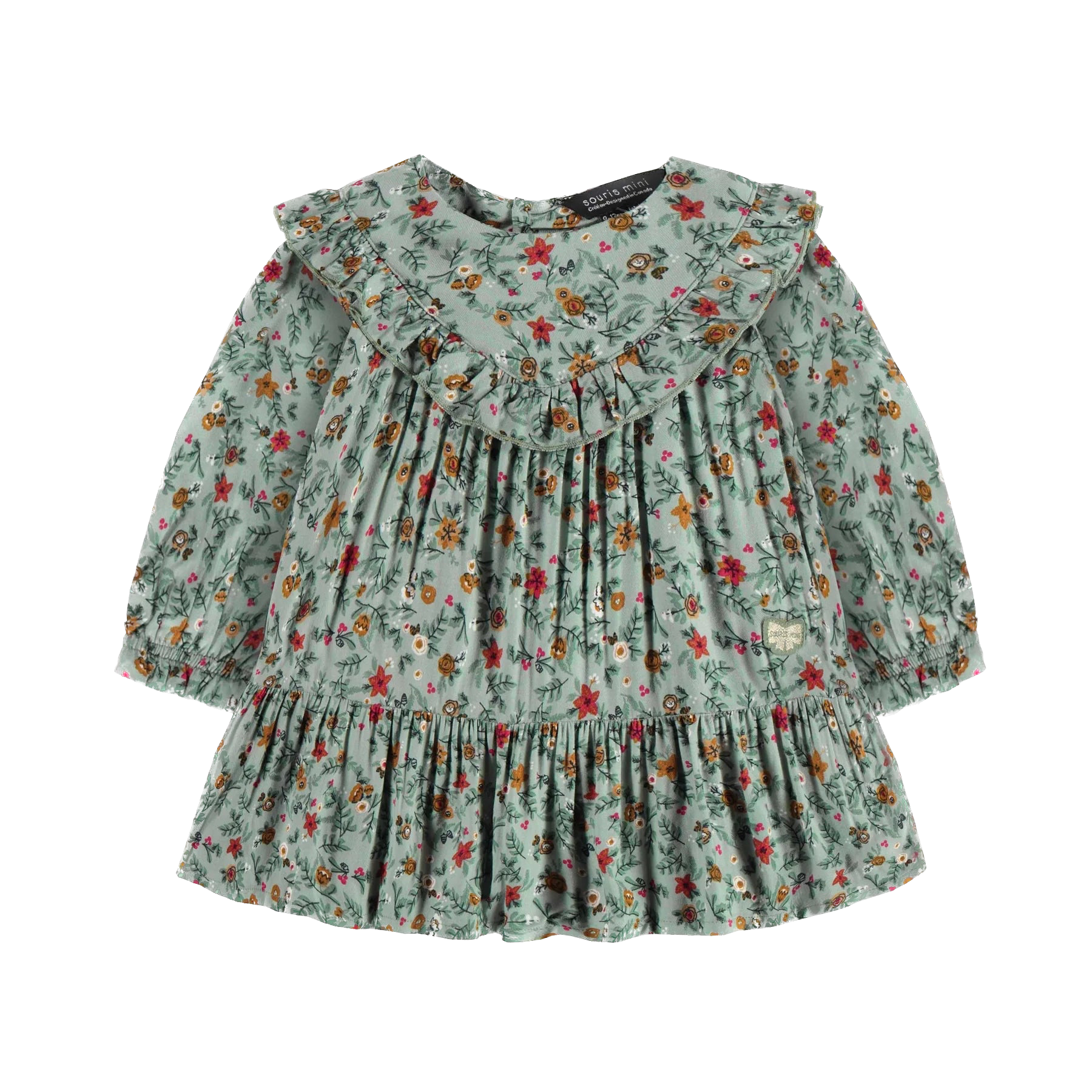 Viscose Dress With Patterns – Wren Harper